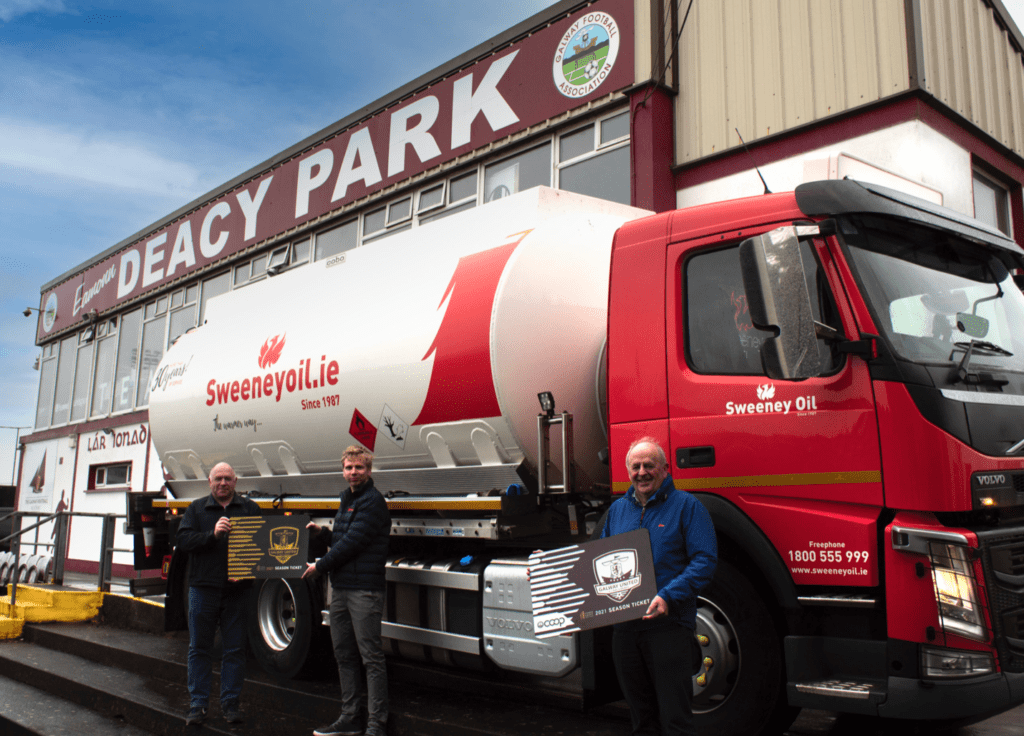 A warm welcome at Galway United! - Sweeney Oil