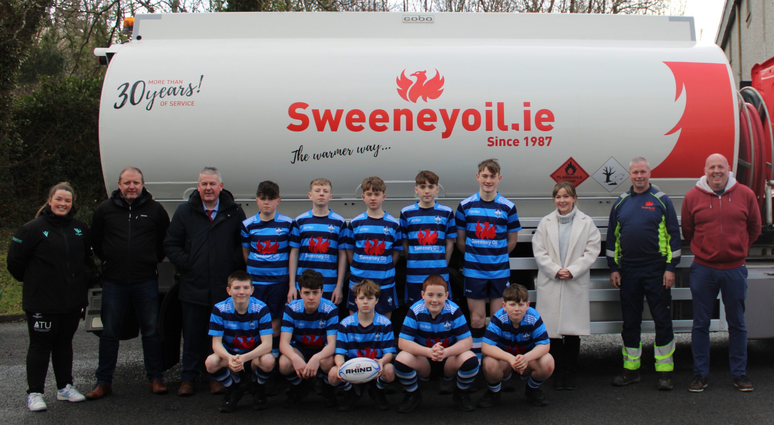 Sweeney Oil Proudly Sponsors Rice College Westport U14 Rugby Team ...